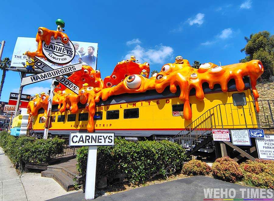 Minions and Monsters Take Over Carney’s Restaurant in West Hollywood ...